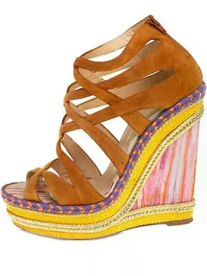 Christian Louboutin Wedge Sandals For Women