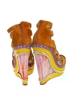 CHRISTIAN LOUBOUTIN 100mm Leather Heeled Sandals