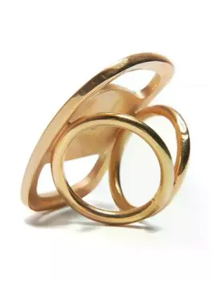 FERRAGAMO 2000s Logo Scarf Ring