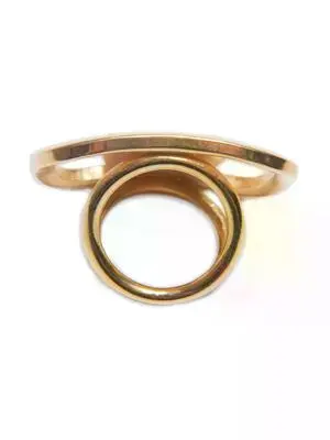 FERRAGAMO 2000s Logo Scarf Ring
