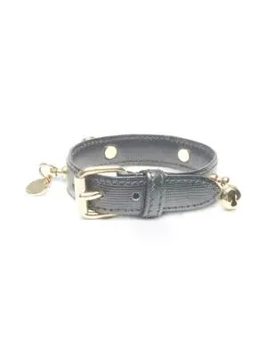 Prada 2010-2020s Leather Charm Bracelet