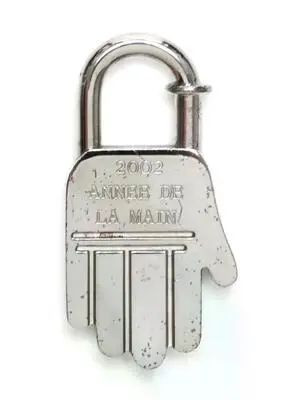 Hermès 2002 Cadena Hand-motif Padlock Charm