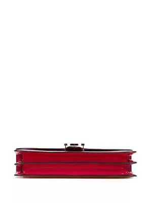 Gucci 2000-2015 Medium Patent Dollar Interlocking G Crossbody Bag