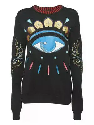 Kenzo Eye-motif Wool Sweater