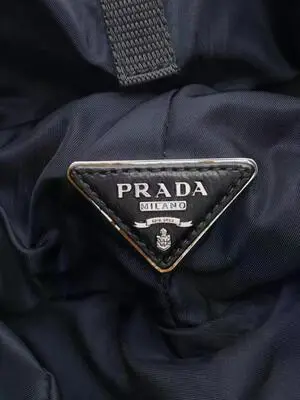 Prada 2000s Triangle-logo Padded Tote Bag