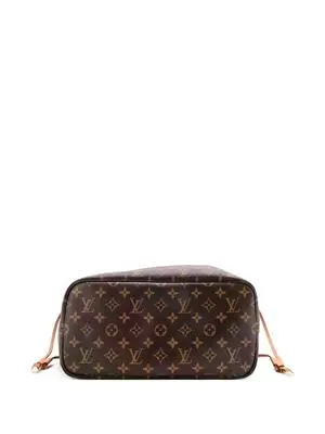 LOUIS VUITTON Neverfull Mm Monogram Canvas Tote Bag - Brown