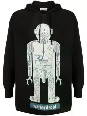 Walter Van Beirendonck Drawstring Sweatshirts Hoodies For Men