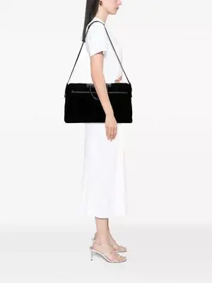 Saint Laurent 2018 Shearling Travel Bag