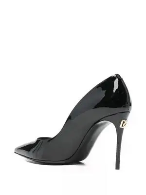 Dolce & Gabbana Cardinale 90mm Patent Leather Pumps