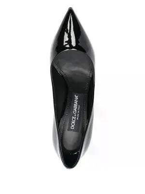 Dolce & Gabbana Cardinale 90mm Patent Leather Pumps