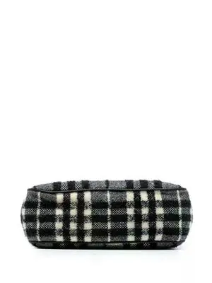 Burberry Vintage Check Wool Shoulder Bag
