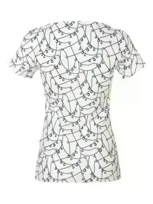 Hermès 2000s Chain-print T-shirt