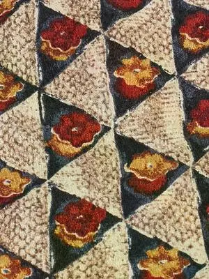 Ermenegildo Zegna Floral Geometric-pattern Tie