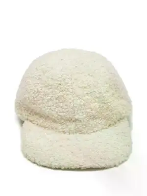 Gabriela Hearst Wool Bouclé Baseball Cap - Neutrals