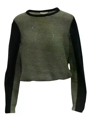 Helmut Lang Panelled Cotton Sweater