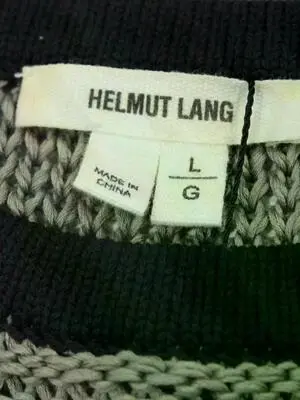 Helmut Lang Panelled Cotton Sweater
