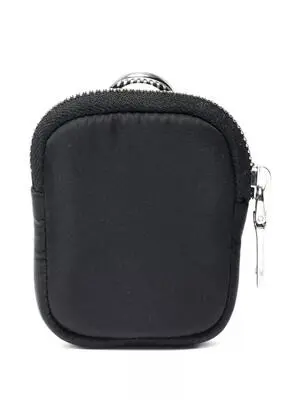 Prada 2020-2025 Zip Coin Purse - Black