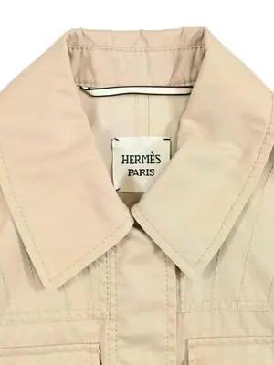 Hermès 750mm Chest Pockets Windbreaker Jacket