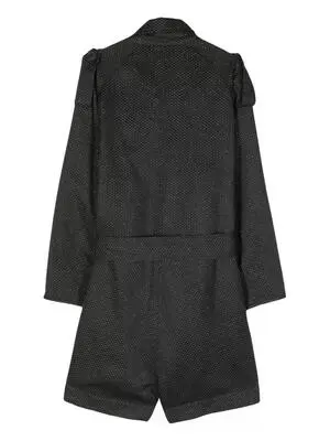 VIVIENNE WESTWOOD Metallic-threading Jumpsuit