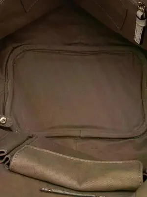 Celine 2007 Macadam Canvas Bittersweet Hobo Bag