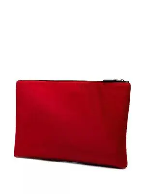 Prada Tessuto Soft Zip Clutch Bag
