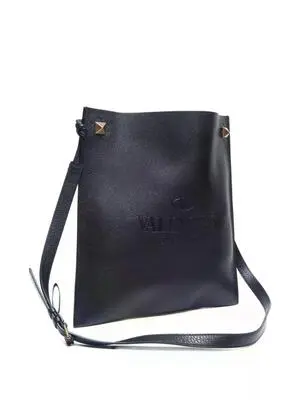 Valentino Garavani 2010 Logo-debossed Shoulder Bag