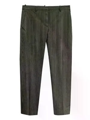 Theory Striped Straight-leg Trousers
