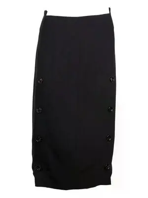 JOSEPH Buttoned Midi Skirt