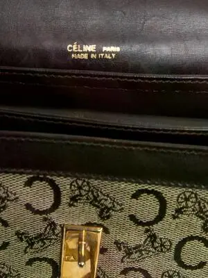 Celine 1970 Horsebit Shoulder Bag