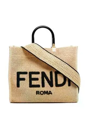 Fendi Embroidered Totes