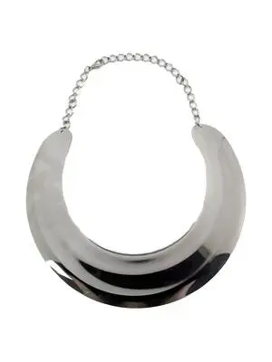 JENNIFER GIBSON JEWELLERY 2000s Torque Necklace - Silver
