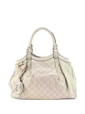 Gucci Sukey Ssima Leather Medium Tote Bag