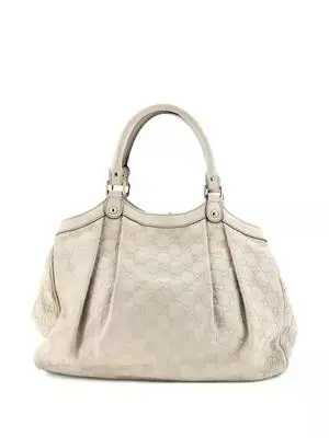 Gucci Sukey Ssima Leather Medium Tote Bag
