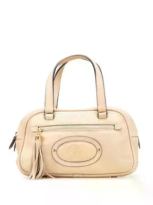 Loewe 2007 Mini Anagram Leather Tassel Handbag