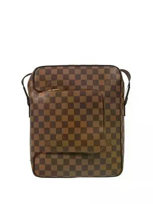 LOUIS VUITTON 2005 Damier Olaf Mm Shoulder Bag