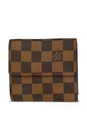 LOUIS VUITTON 2003 Damier Check Wallet