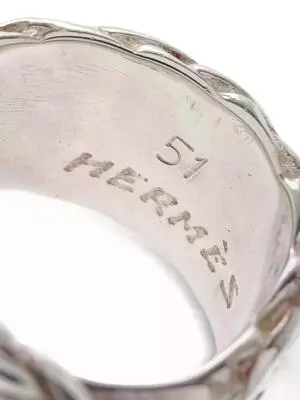 Hermès Pre-owned 1990-2000s Buckle-shaped Ring
