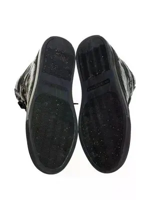 Balenciaga Leather Lace-up Sneakers