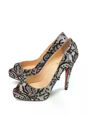 CHRISTIAN LOUBOUTIN 120mm Very Prive Heeled Pumps