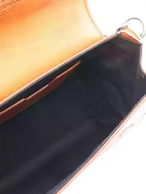 VIVIENNE WESTWOOD 2010s Sapphire Orb Cross Body Bag - Brown