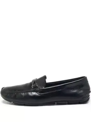 Prada Logo-plaque Loafers