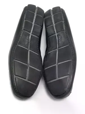 Prada Logo-plaque Loafers