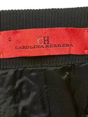 Carolina Herrera Textured Midi Skirt