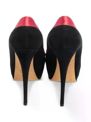 GIUSEPPE ZANOTTI 140mm Suede Heeled Pumps - Black