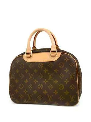 LOUIS VUITTON 2004 Trouville Handbag - Brown