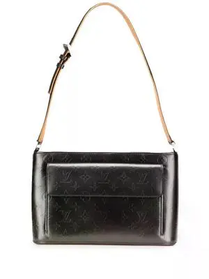 LOUIS VUITTON Monogram Mat Alston Shoulder Bag