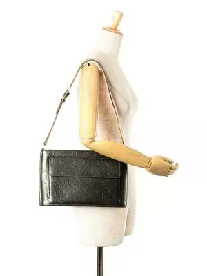 LOUIS VUITTON Monogram Mat Alston Shoulder Bag