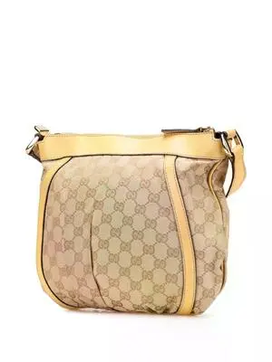 Gucci Gg Canvas Abbey D-ring Crossbody Bag - Brown