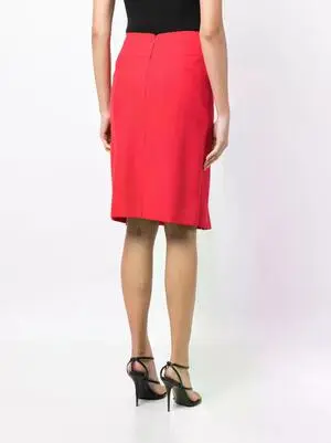 Celine 1990-2000s Chain-detailed Midi Skirt
