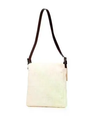 Fendi 2000-2010 Zucca Canvas Shoulder Bag